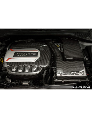 034Motorsport Carbon Engine Cover for Audi S3 8V TTS 8S S1 2.0 TFSI