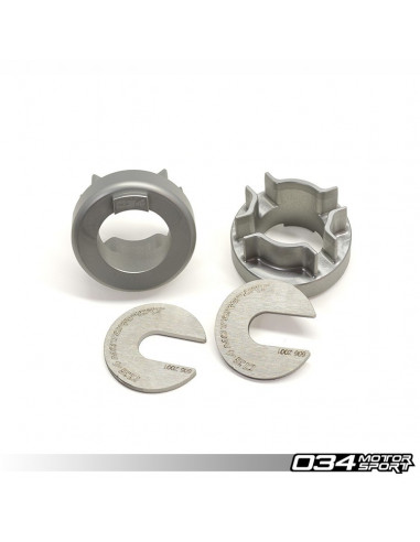 Insert aluminium support différentiel arrière 034Motorsport pour Audi A4 S4 B6 A4 S4 RS4 B7 V8 ...