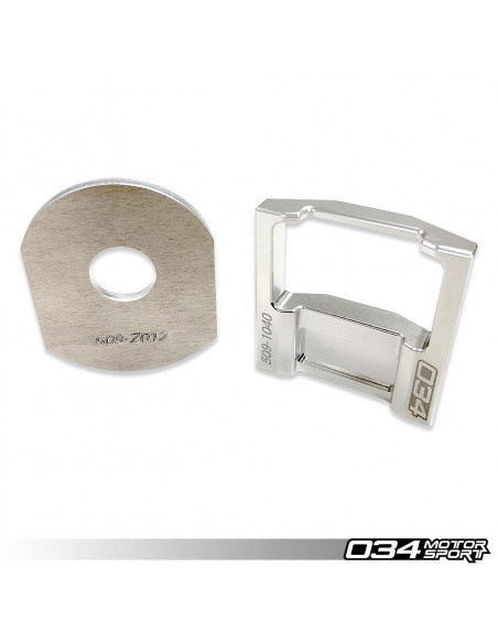 Insert aluminium silentbloc supérieur berceau 034Motorsport pour A3 8P TT TTS TTRS 8J Golf 5 6 ...