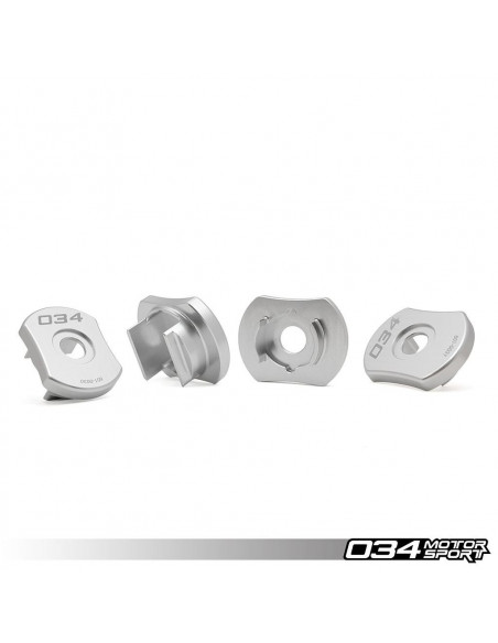 Kit inserts support berceau arrière 034Motorsport pour Golf 7 R GTI / A1 A3 S1 S3 RS3 8V 8V.5 TT ...