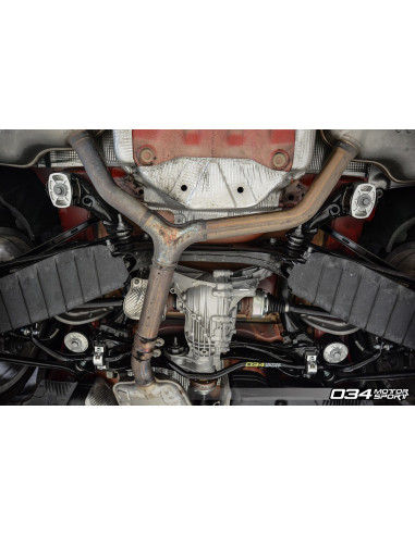 Kit insert support berceau train arrière de chez 034Motorsport pour Audi A4 S4 Allroad A5 S5 RS5 ...