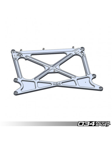 Refuerzo de chasis delantero 034Motorsport Aluminio X-Brace para Audi ...
