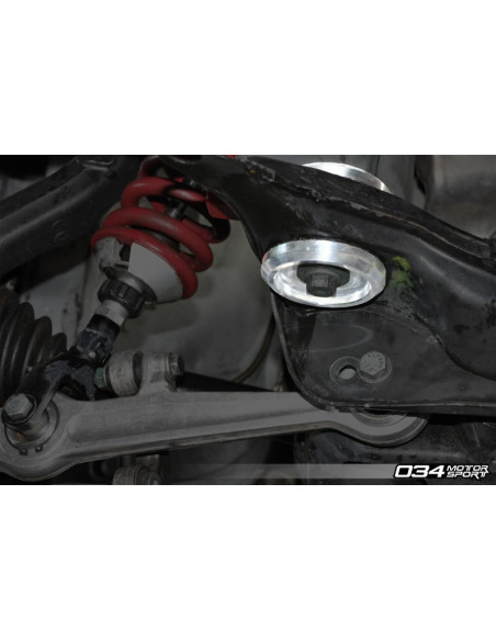 Inserts Aluminium Fixation Berceau Avant 034Motorsport pour Audi A4 S4 RS4 B5 B6 B7 A6 S6 C5 1 ...