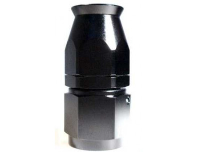 STRAIGHT Fitting DASH 8 an8 - 200 series - Black