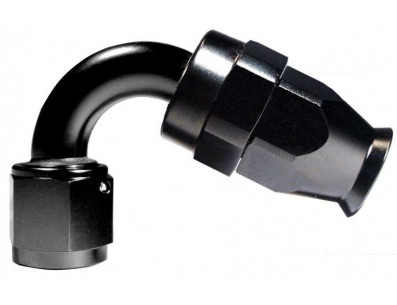 120 ° DASH 16 an16 fitting - 200 series - Black