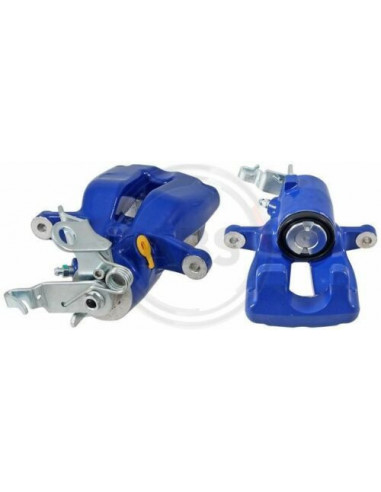 Pair of original TRW blue rear calipers for Volkswagen Golf 5 R32