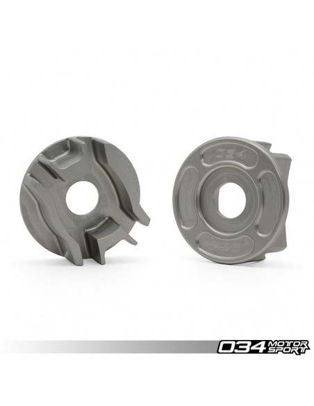 Insert aluminium support différentiel arrière 034Motorsport pour Audi A4 A5 S4 S5 RS4 RS5 B8 A6 ...