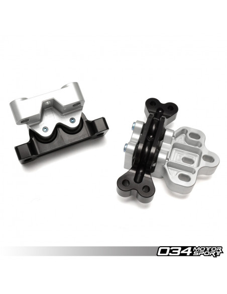 Kit Supports Moteur Renforcés Cnc Aluminium 034motorsport Pour Audi A3