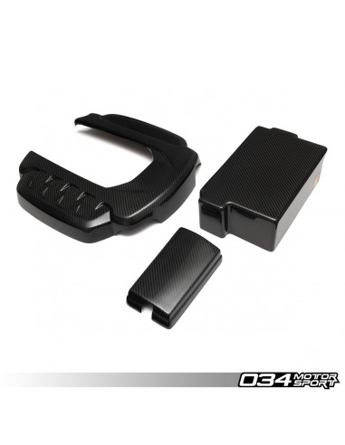 Engine cover kit, battery cover and carbon fuse box 034Motorsport for ...