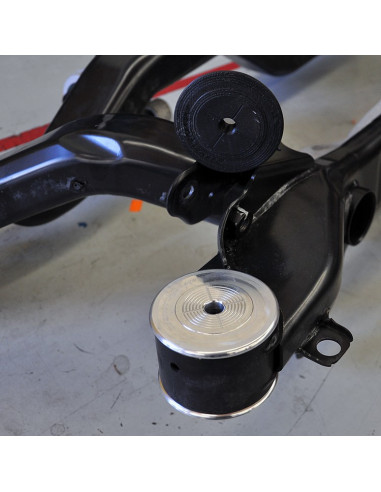 Inserts fixation de berceau arrière 034Motorsport pour Audi A4 S4 B6 1.8T 20VT 4.2 V8 FSI / A4 ...