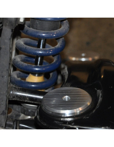 Inserciones de aluminio fijación subchasis trasero 034Motorsport para Audi A4 S4 RS4 B5 1.8T ...