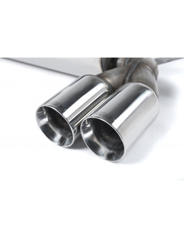 Milltek stainless steel rear silencer BMW 3 E46 M3 3.2 Coupe Cabriolet ...