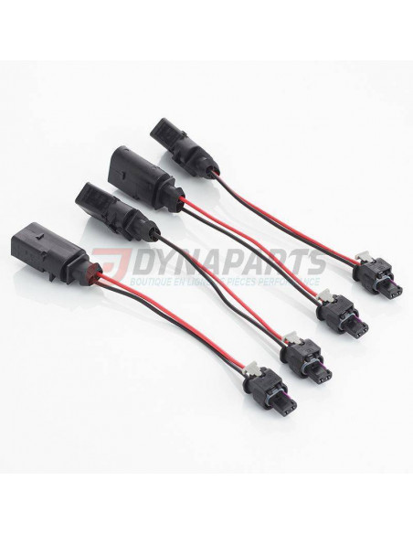 Pack of 4 connectors for RS3 8v TTRS 8S injectors on 2.0 TFSi EA113 engine