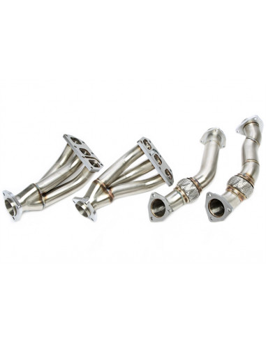 Demi collecteur et descente d'échappement INOX TA Technix pour ...