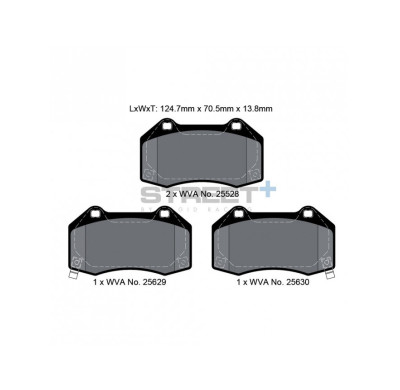 PAGID Street Plus FRONT Brake Pads for Mazda Mx-5 Mk4 (ND) 1.5 2.0 ...