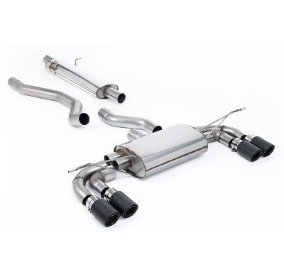 76.2mm Milltek exhaust line with or without primary silencer LAND ROVER ...