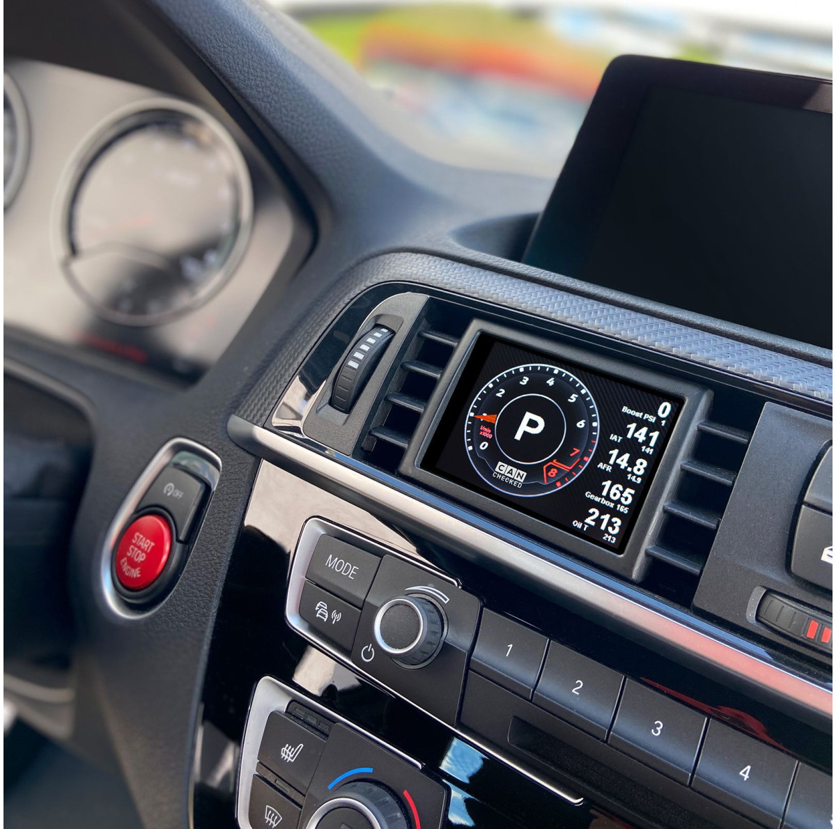 CANchecked LCD display MFD28 Gen2 for BMW 1 2 3 Series M F20 F21 F22 ...