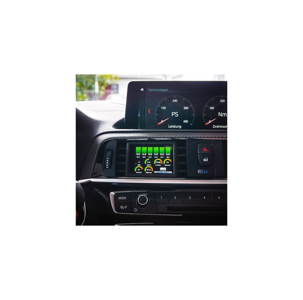 Pantalla LCD CANchecked MFD28 Gen2 para BMW Serie 2 F20 F21 F22 F23 F30 ...