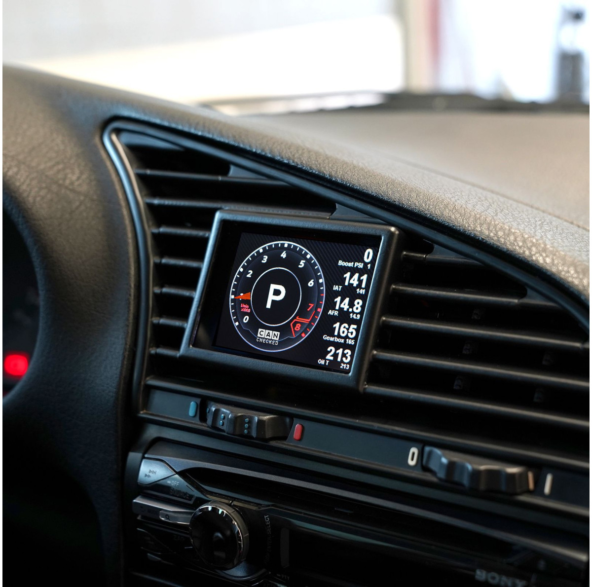 CANchecked LCD display MFD28 Gen2 for BMW 3 Series M3 E36 all engines