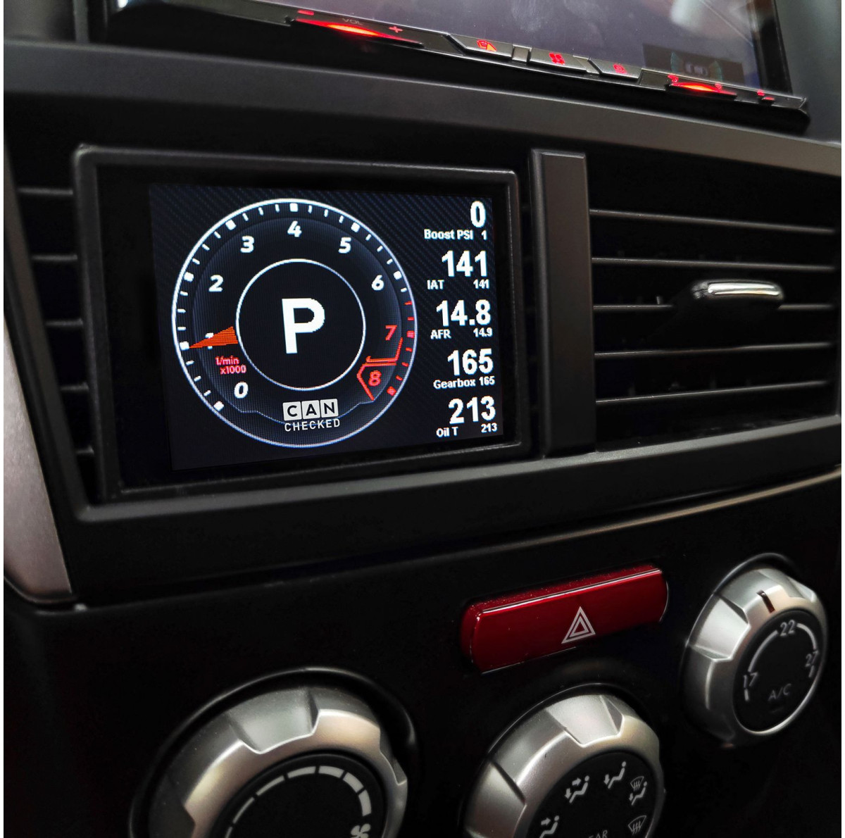 MFD32 Gen2 CANchecked LCD Display for SUBARU Impreza GR WRX - Advanced ...