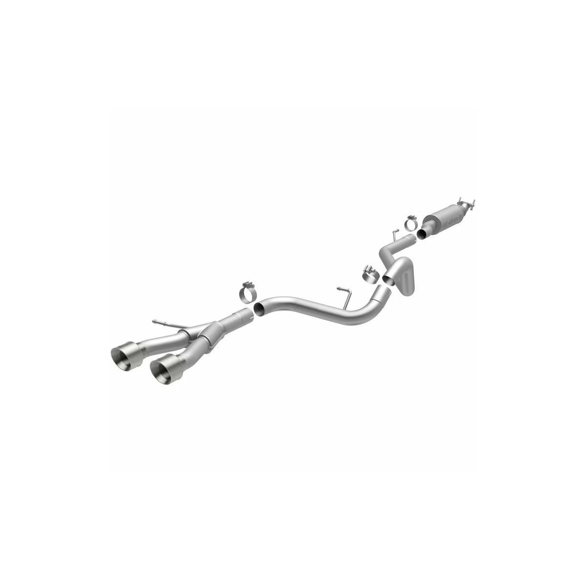 Ligne d'échappement INOX MAGNAFLOW pour Hyundai Veloster pas cher ...