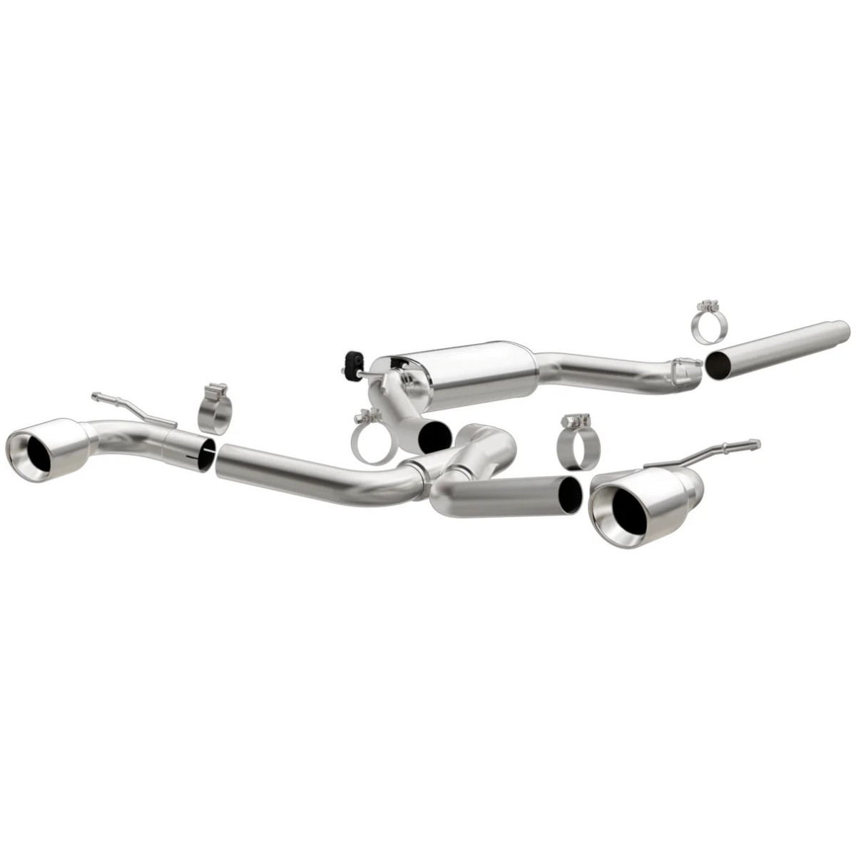 Ligne d'échappement INOX MAGNAFLOW pour VOLKSWAGEN Golf 7 pas cher ...